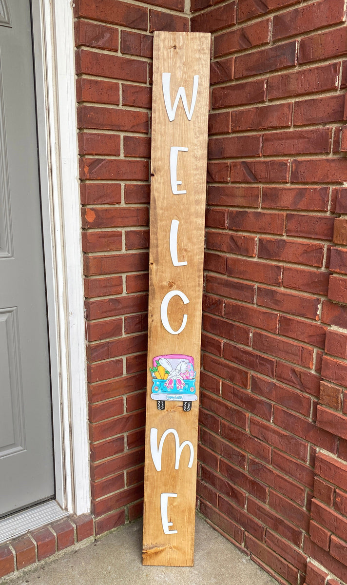 Attachments for Welcome Porch Leaner Sign, Welcome Sign Front Door, Fa ...