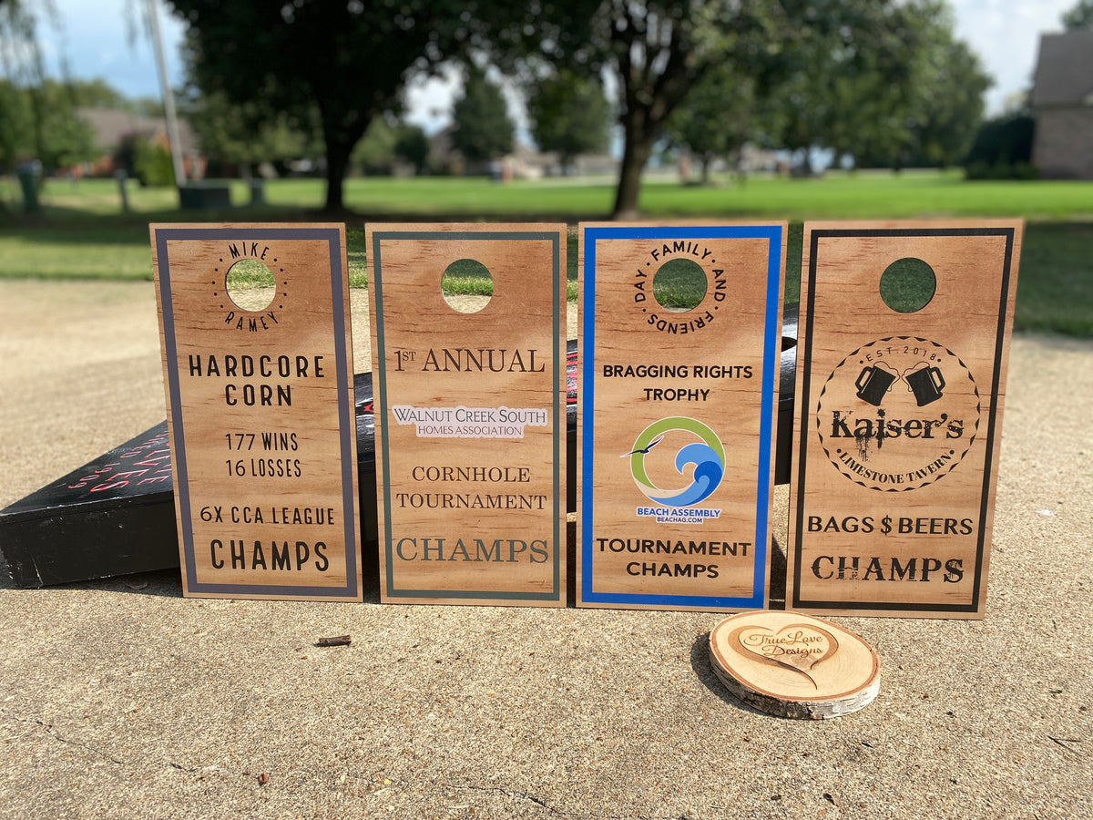 Cornhole Board Trophies, Cornhole Tournament Trophies, Cornhole, Cornh ...
